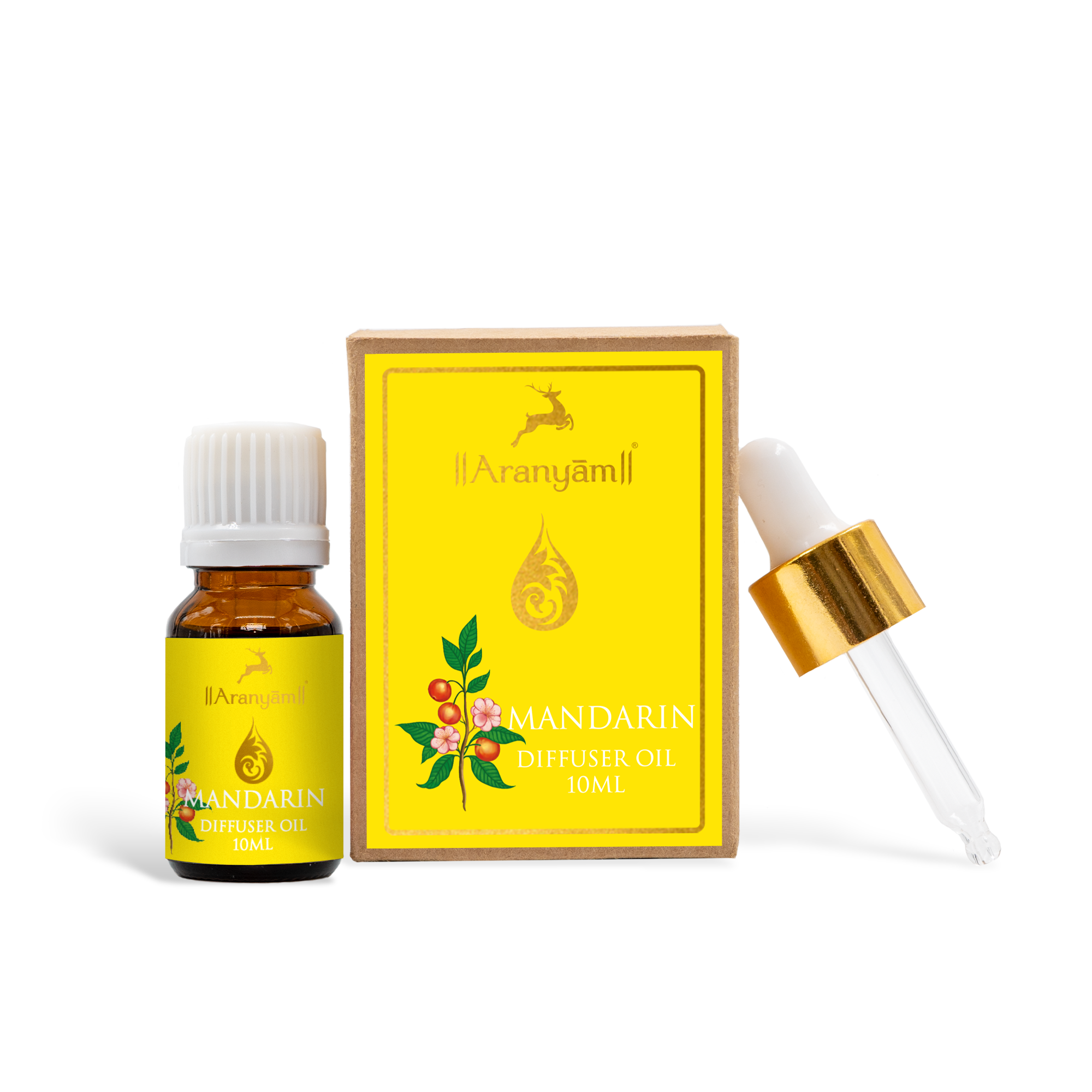 Buy Mandarin Diffuser Oil - Aranyam Perfumes & Attars